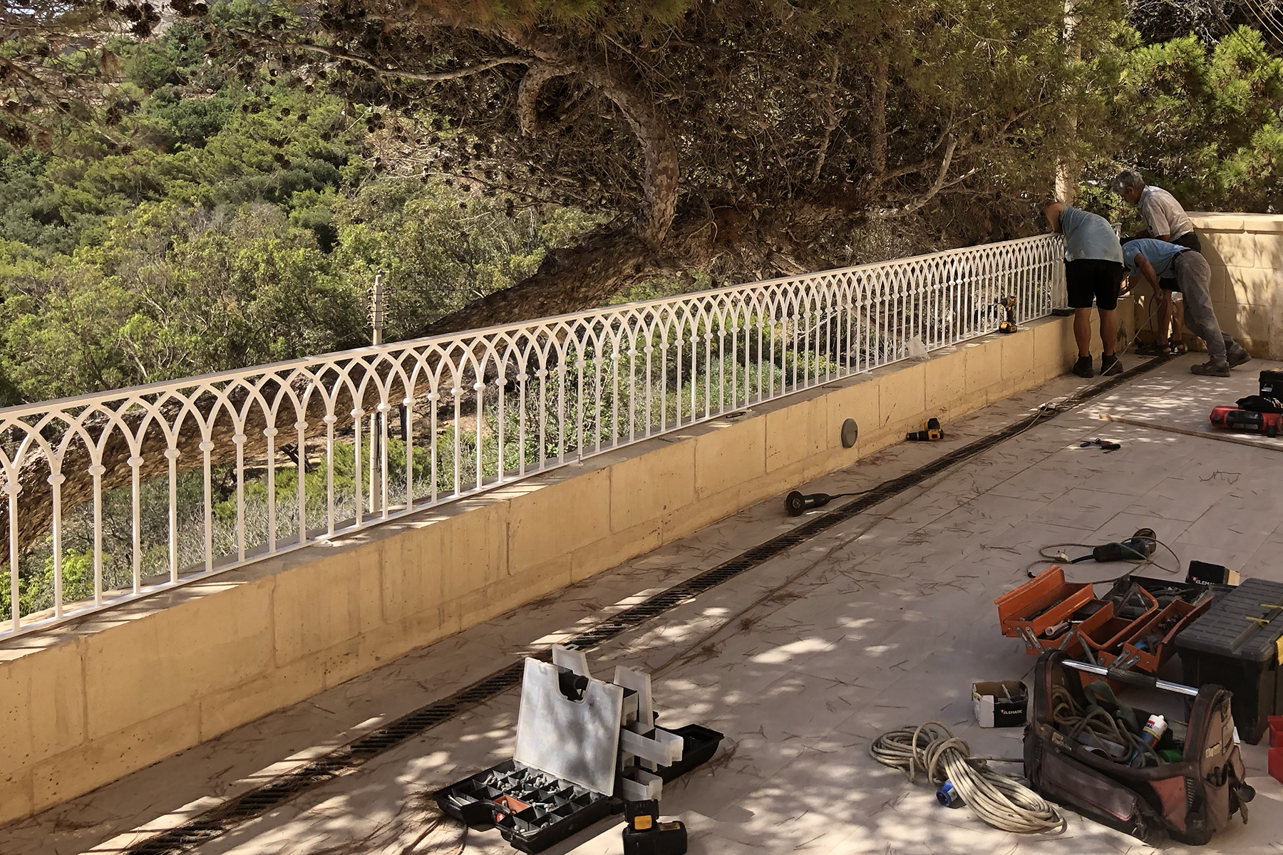 Galvanized Outdoor Railing – Fantin Metal Works